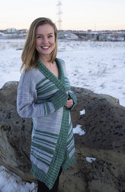 Ravelry: Aurora Horizon Cardigan pattern by Samantha MacKay