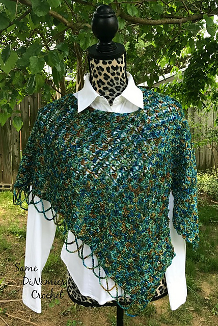 Ravelry: Meadowland Shoulder Wrap pattern by Dianne Hunt