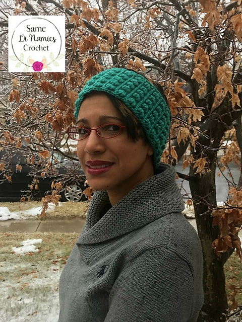 Ravelry: Bumpy Ridges Earwarmer pattern by Dianne Hunt