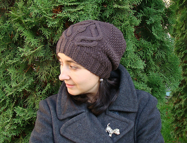 Ravelry: Chocolate Vine Hat pattern by Irina Bil