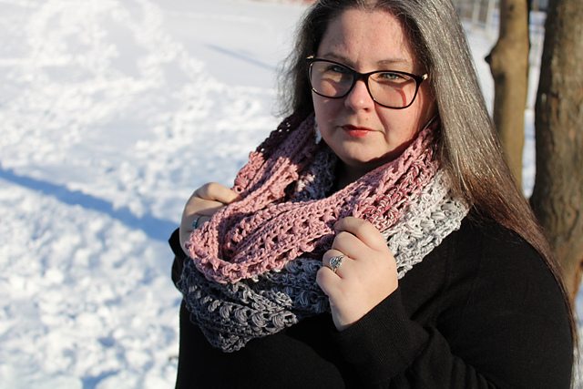 Ravelry: Windows of Love Super Cowl pattern by Samantha Hooper