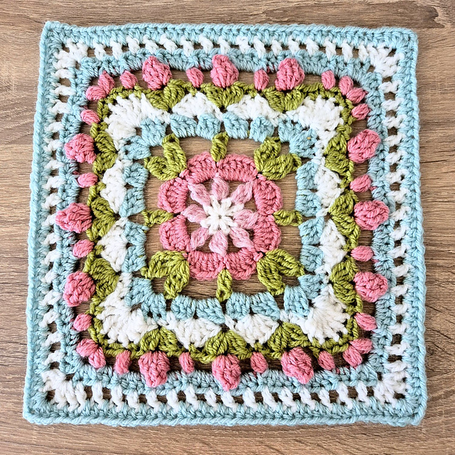 Ravelry: Spring Garden Afghan Square pattern by Samantha Toon
