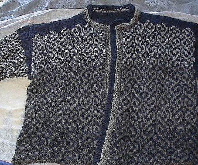 Ravelry: Ram's Horn Cardigan pattern by Meg Swansen