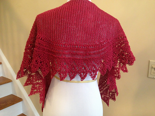 Ravelry: Sanderleaf's Summer Shag Shawl