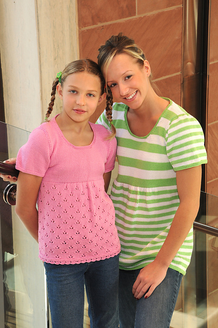 Ravelry: Stripe and Solid Tee's pattern by Sandi Prosser