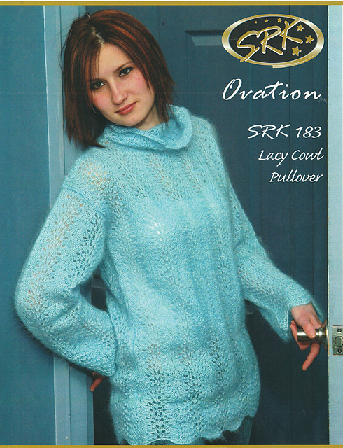 Ravelry: Lacy Cowl Pullover pattern by Sandi Prosser