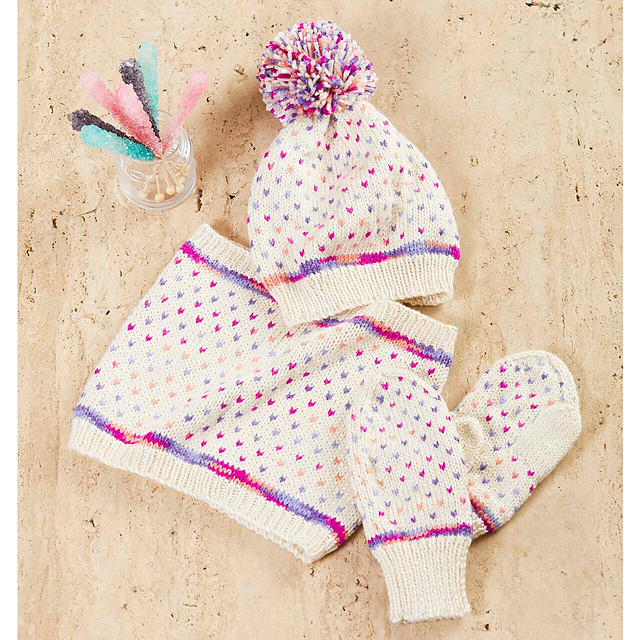 Ravelry: Sugar Snow Set pattern by Sandi Prosser