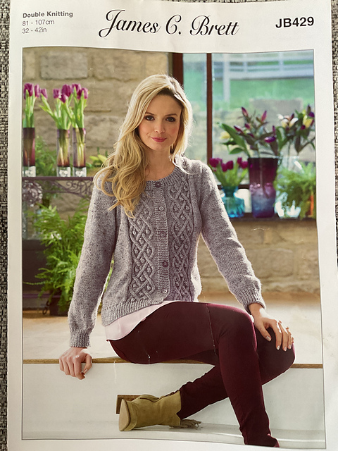Ravelry: JB429 Cardigan pattern by James C. Brett