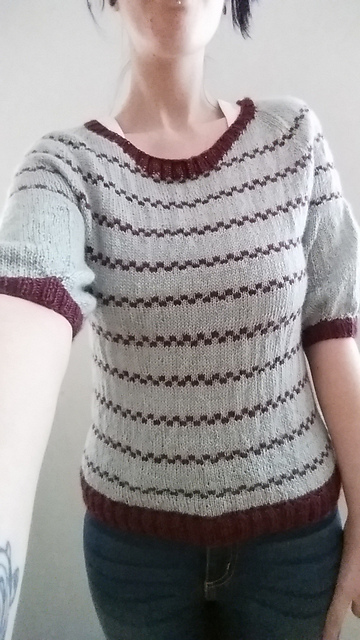 Ravelry: Top with puffy arms pattern by Sandra Magnusson