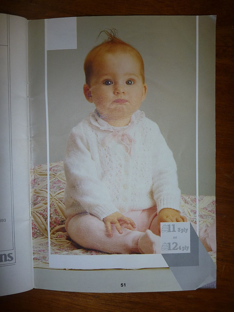 Ravelry: 12 Baby Cardigan in 4ply pattern by Patons Australia