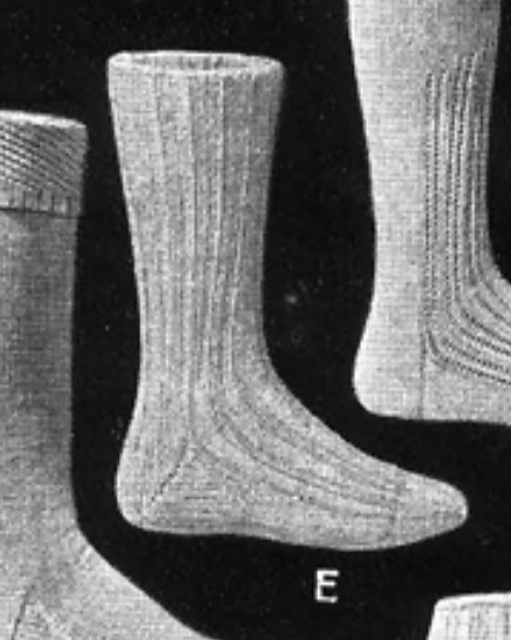 Ravelry: Ribbed Socks pattern by J & J Baldwin