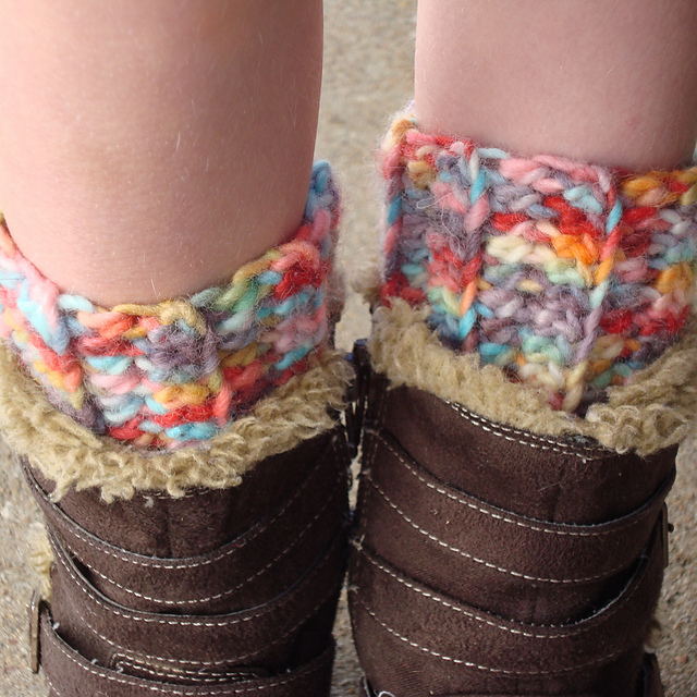 Ravelry: Ribbed Boot Cuff pattern by Tangled Happy