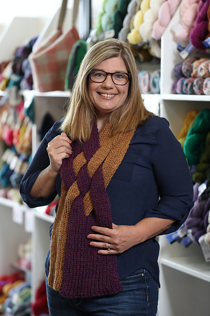 Ravelry: Magic Weave Scarf pattern by Jenny Fish