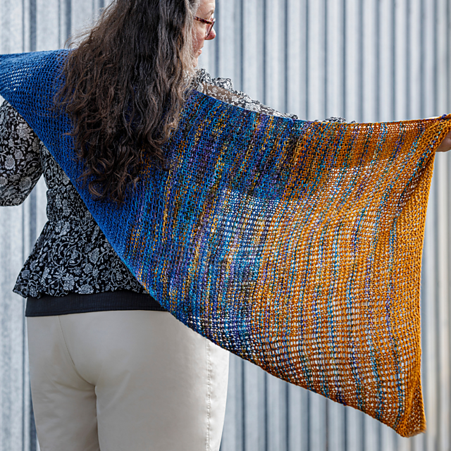 Ravelry: Don't Gauge me Shawl pattern by Jenny Fish