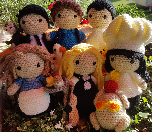 Ravelry: Friends Amigurumi Crochet pattern by Sara Barbosa