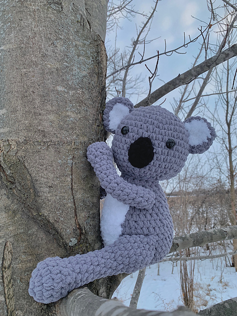 Ravelry: Koala Bear Amigurumi Stuffed Animal pattern by Sarah Berens