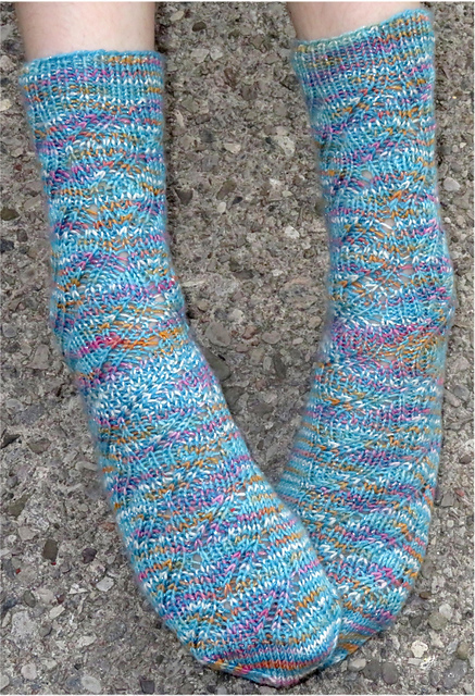 Ravelry: Ice Cream Sundae Socks pattern by Sarah Dawn