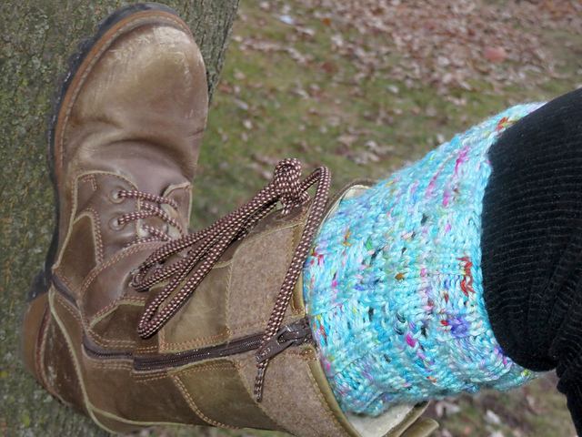Ravelry: Diamond Lace Boot Toppers pattern by Sarah Dawn