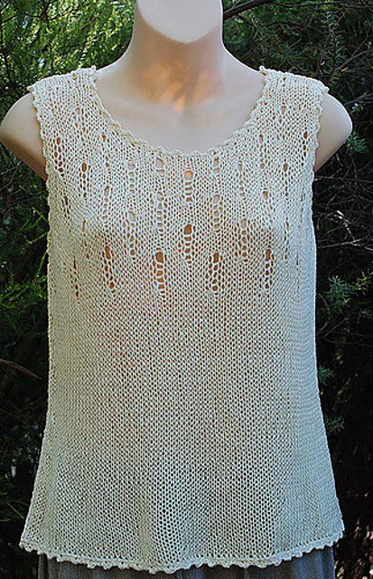 Ravelry: Pure Silk Top pattern by Sarah Durrant