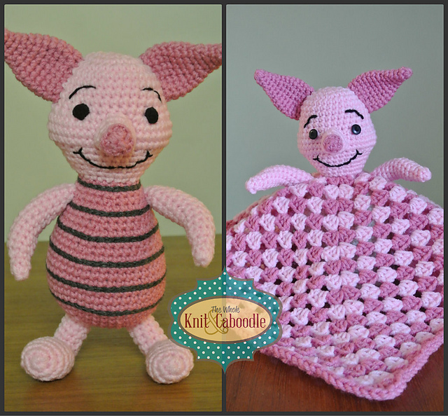 Ravelry: Shy Pig Stuffie & Lovie pattern by Sarah Horrocks