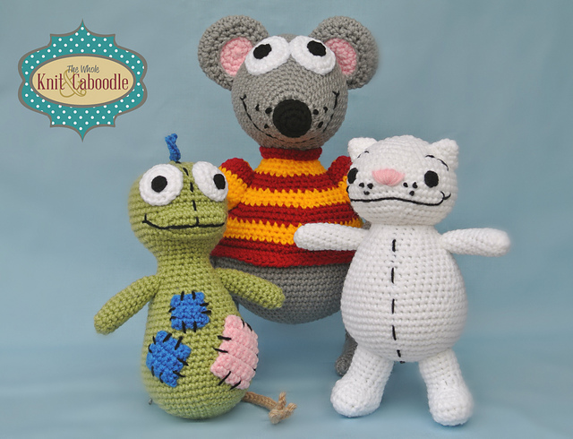 Ravelry: Fabulous Friends Combo Pack pattern by Sarah Horrocks