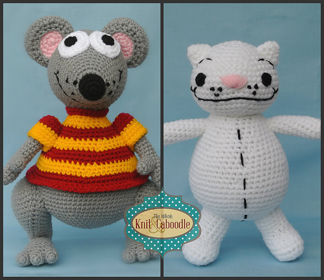 Ravelry: Best Buddies Duo Pack pattern by Sarah Horrocks