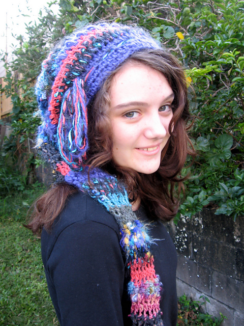 Ravelry: Scraptastic Pixie Hat pattern by Sarah jane Jackson