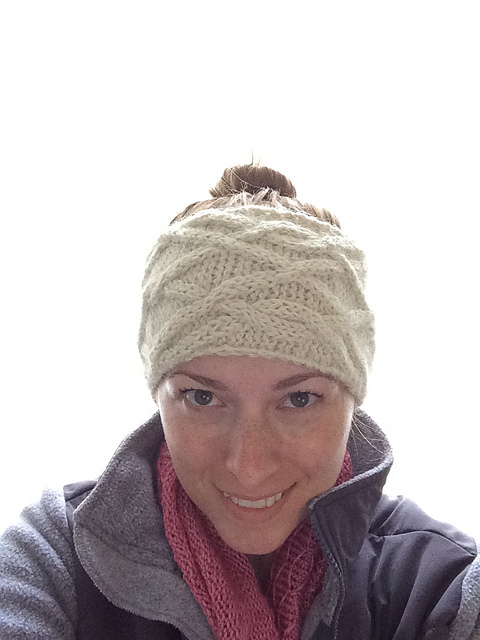 Ravelry: Cabled headband from Alaska pattern by Sarah Shinkle