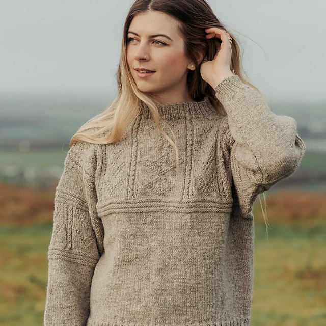Ravelry: Anchor Gansey pattern by Rita Taylor for Blacker Yarns