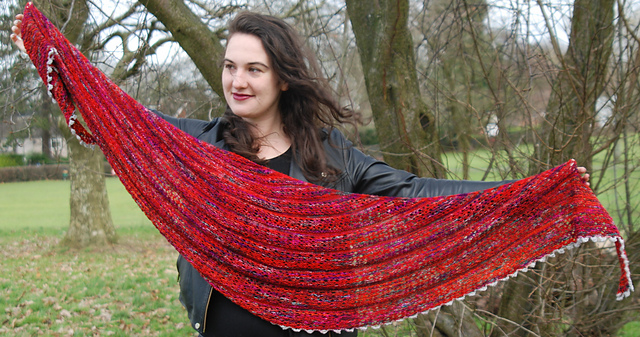 Ravelry: Next Steps Shawl pattern by Sarah Rose Knits