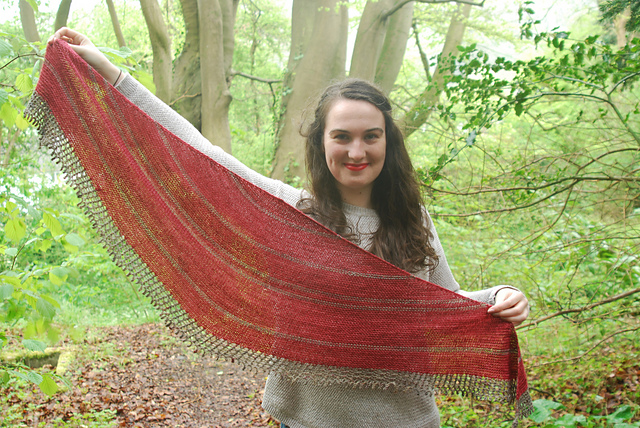 Ravelry: The Two Step Shawl pattern by Sarah Rose Knits