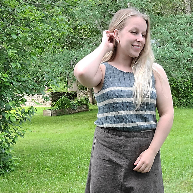 Ravelry: Cami Marinière pattern by Sarah Bleau Design