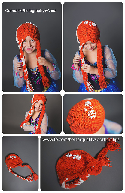 Ravelry: Frozen Inspired Princess Anna Hat pattern by Sarah Frank