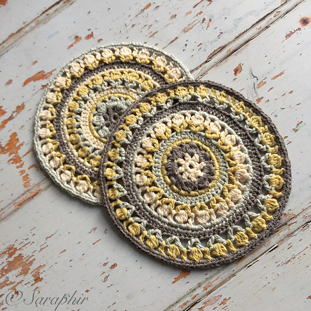 Ravelry: Flower Wheel Circle pattern by Saraphir Legind