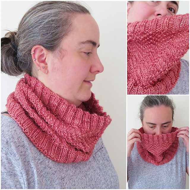 Ravelry: Textured Cowl (DK) pattern by Sara's Texture Crafts