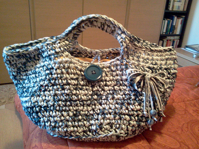 Ravelry: Zpaghetti Bag pattern by Esh Crochet