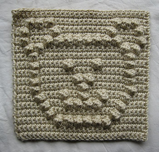 Ravelry: Bear Bobble Chart pattern by Kari Philpott