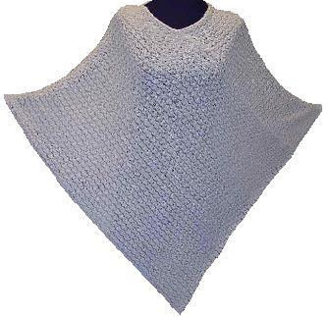 Ravelry: Lacey Poncho pattern by Margo Turner
