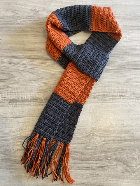 Ravelry: Block Party Pull Through Scarf pattern by Saundra Wilk