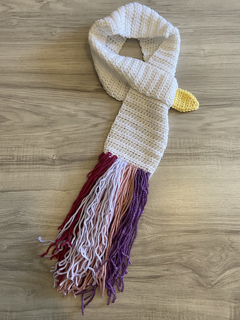 Ravelry: Unicorn Scarf pattern by Saundra Wilk