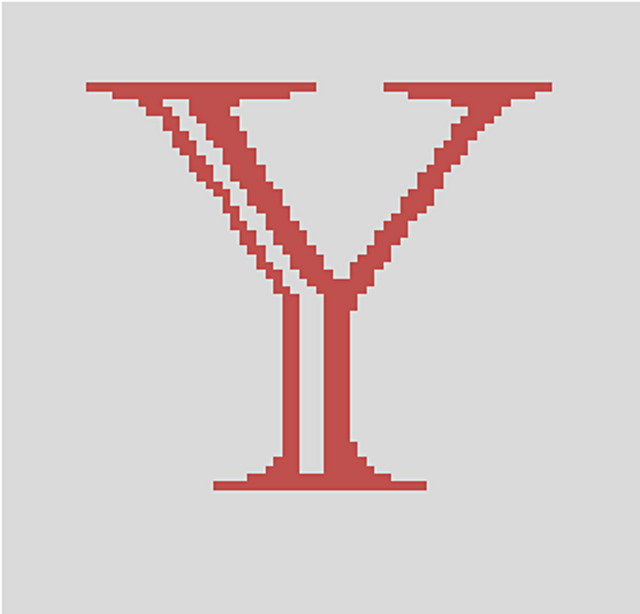 Ravelry: C2C Monogram Y Throw Blanket pattern by Savanna Ashmore