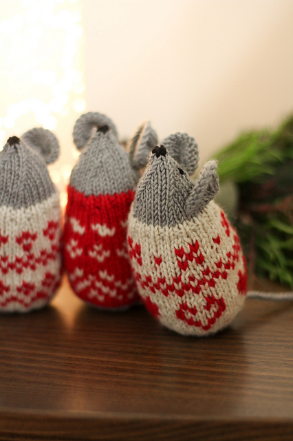 Ravelry: Nordic Christmas Mice pattern by Say Little Hen