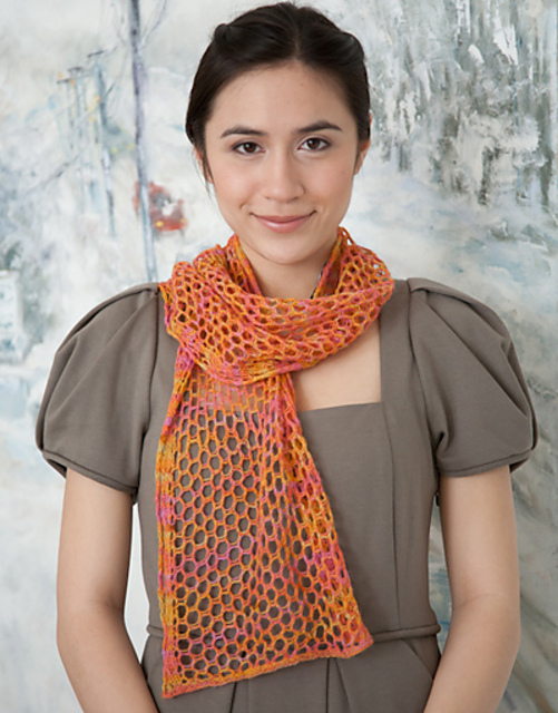 Ravelry: Silky Alpaca Lace Scarf pattern by Tonia Barry