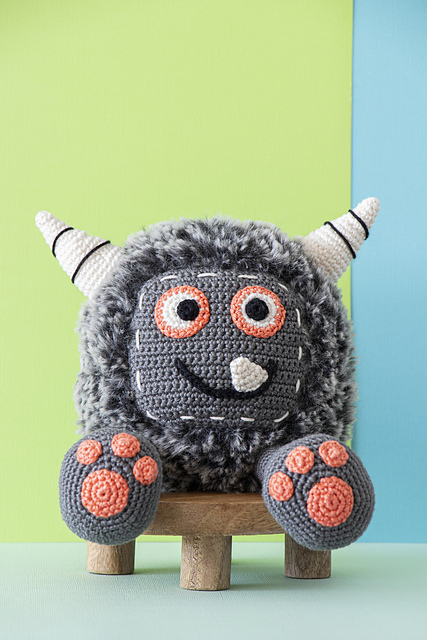 Ravelry: Snaggle the Wobble Monster pattern by Nienke Jongstra