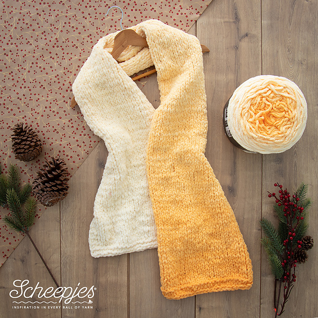 Ravelry: Jumbo Knit Scarf pattern by Scheepjes Designs