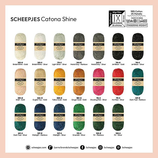 Ravelry: Scheepjes Catona Shine