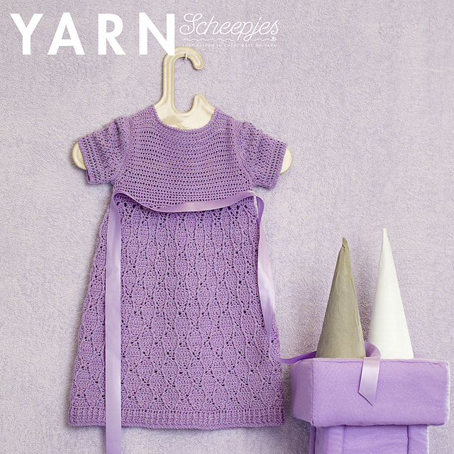 Ravelry: Lady Lavender Dress pattern by Peppergoose (Susannah Kate)