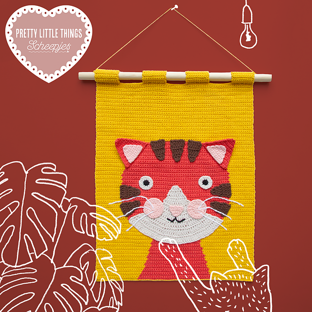 Ravelry: Purrfect Hanger pattern by Dawn Curran