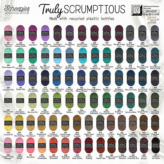 Ravelry: Scheepjes Truly Scrumptious