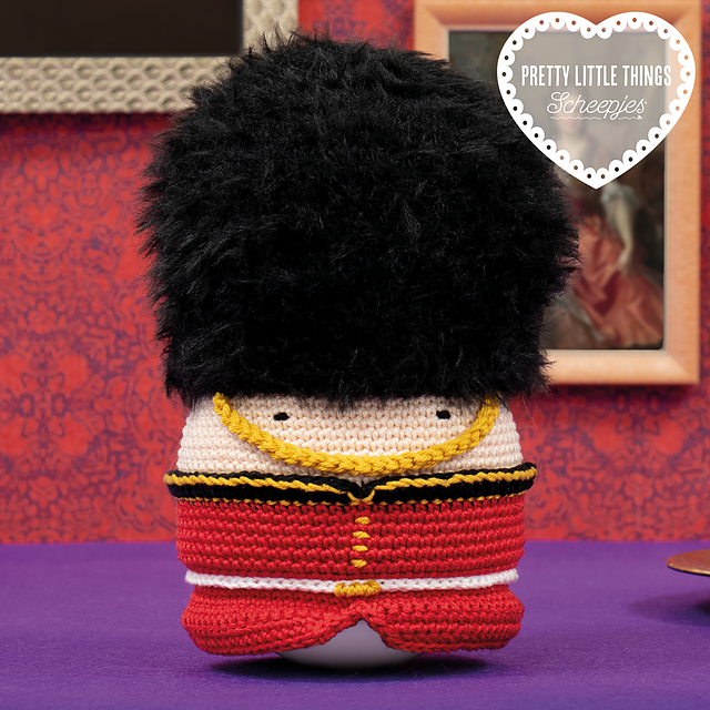 Ravelry: Wobble Ball Amigurumi Guard pattern by Nienke Jongstra